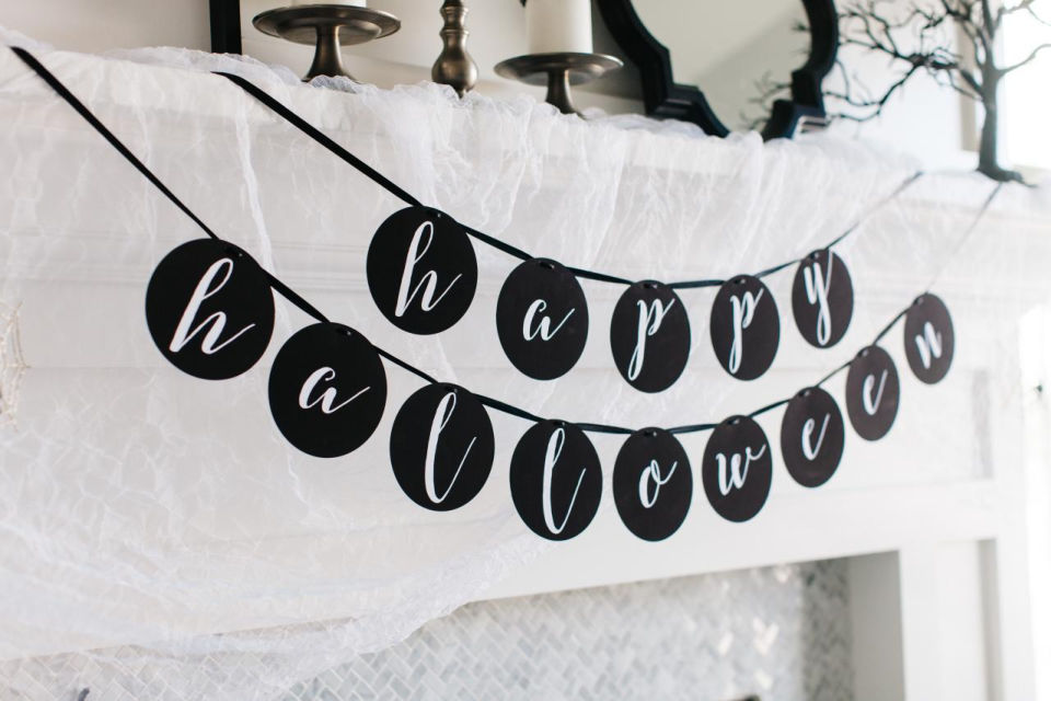 20 Free Happy Halloween Banner Printable - The Beauty Dojo