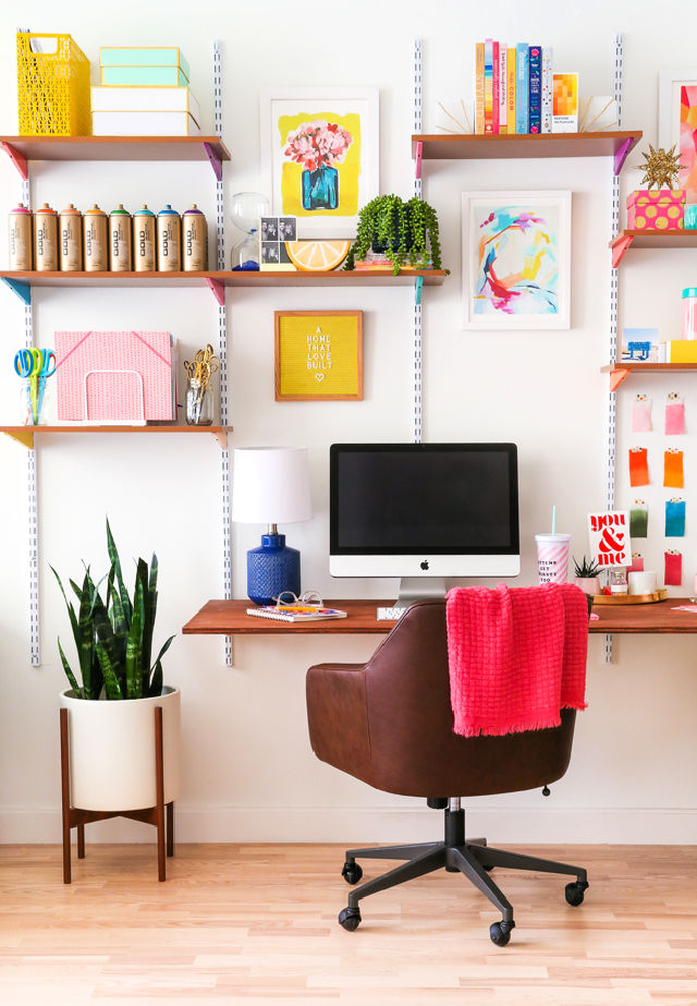 40 Cheap DIY Home Office Ideas To Decor Your Workspace