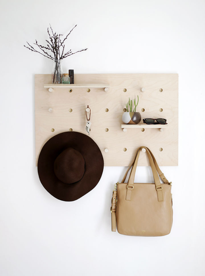 25 DIY Wall Organizer Ideas and Systems - The Beauty Dojo
