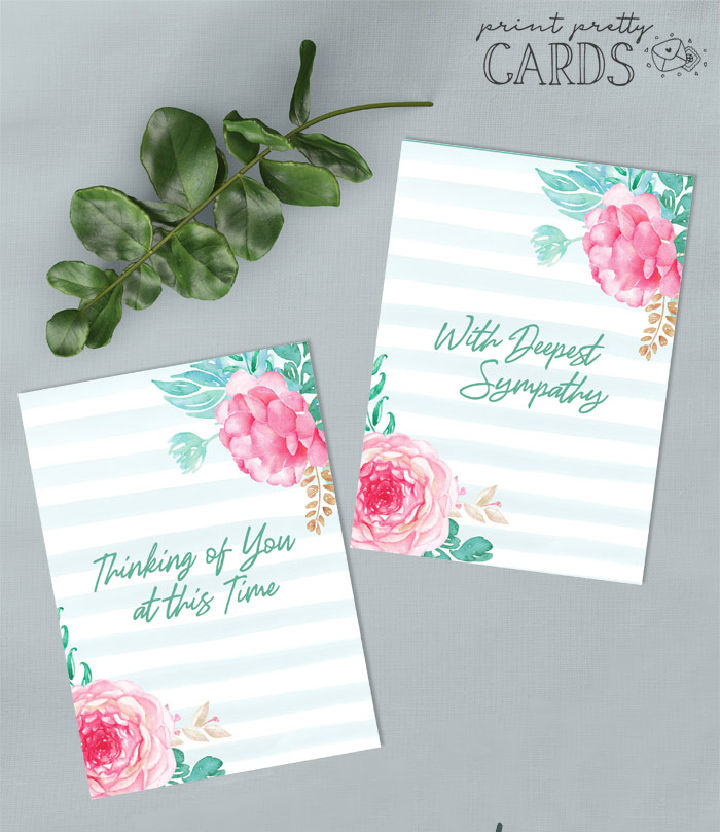20 Free Printable Cards, Sentiments & Greeting Cards