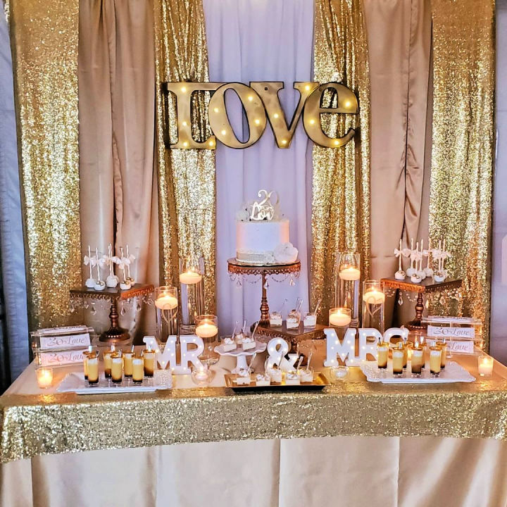 40 Dessert Table Ideas on a Budget - Wedding Dessert Table