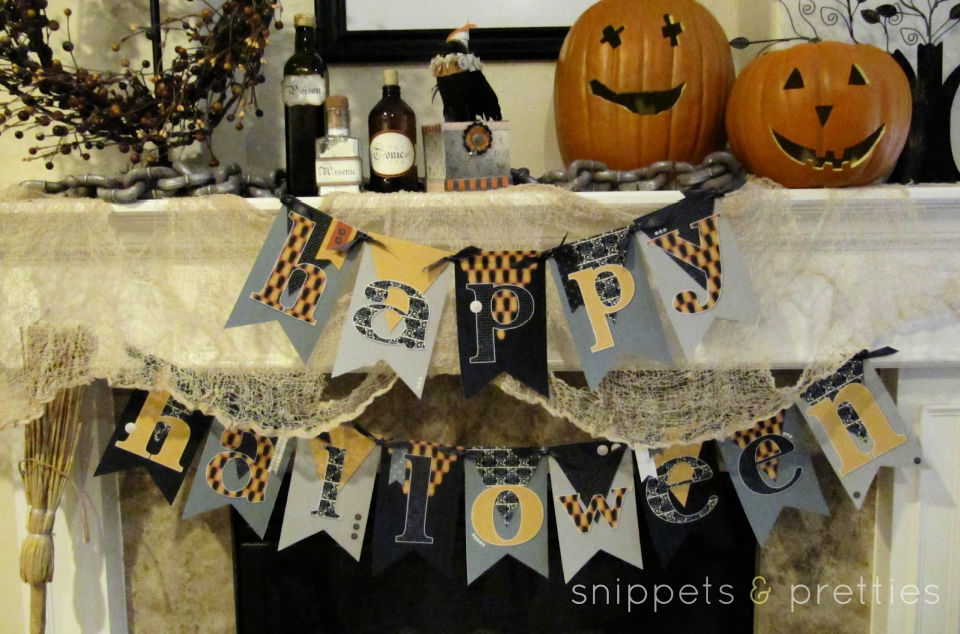 20 Free Happy Halloween Banner Printable - The Beauty Dojo