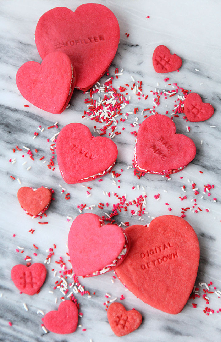 15 Easy Conversation Heart Cookies Recipes - The Beauty Dojo