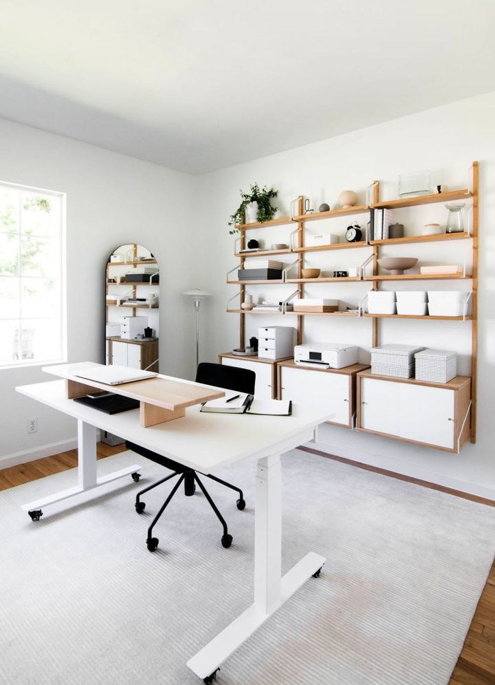 40 Cheap DIY Home Office Ideas To Decor Your Workspace