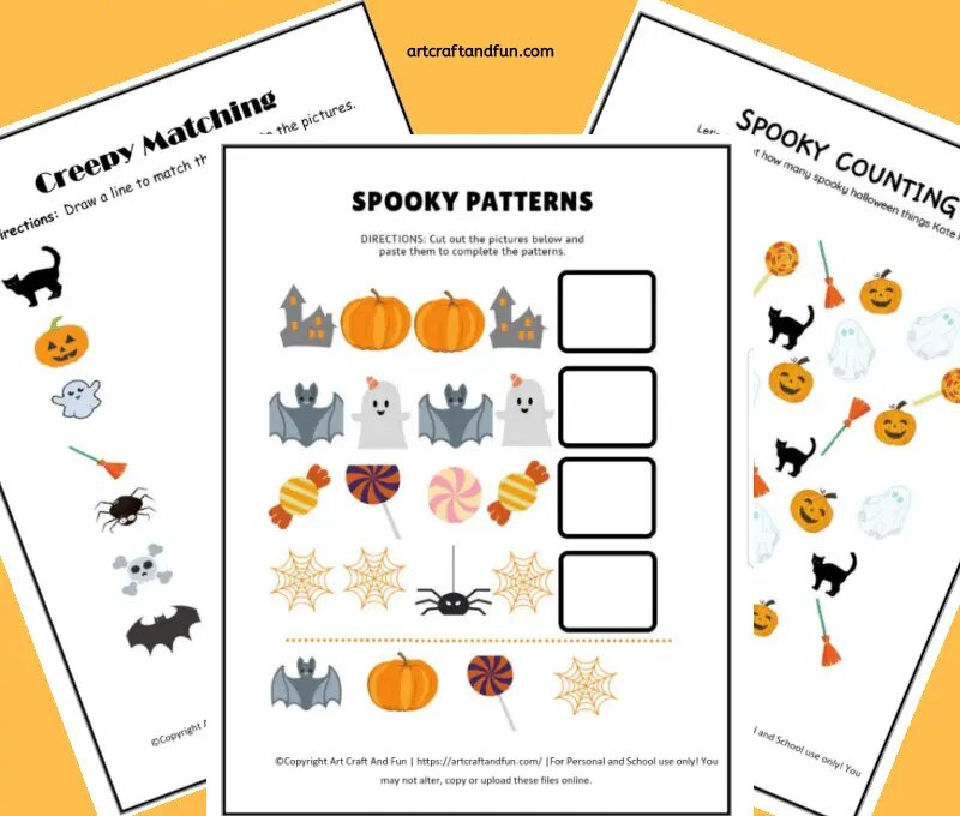 40 Free Halloween Printables - Halloween Decorations Cutouts