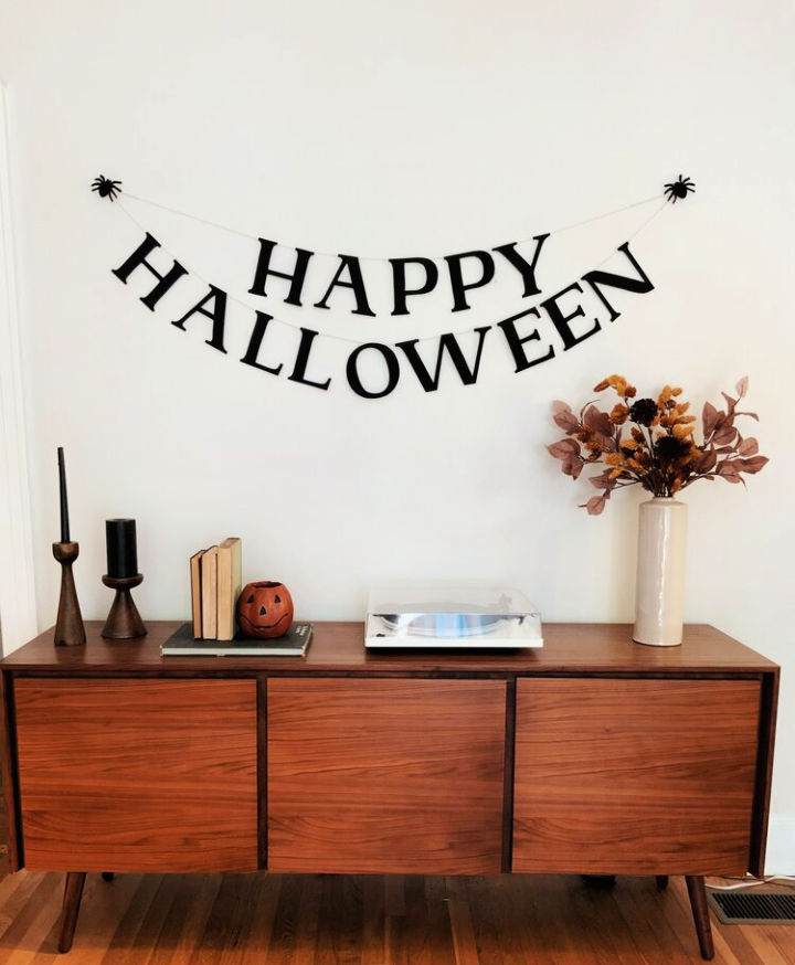 20 Free Happy Halloween Banner Printable - The Beauty Dojo