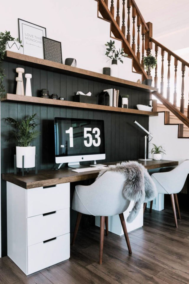 40 Cheap DIY Home Office Ideas To Decor Your Workspace