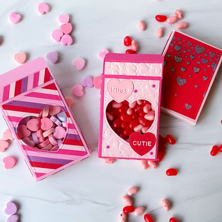 Heart Shaped Valentine Box Valentines Day Chocolate Box For Gift Love ...