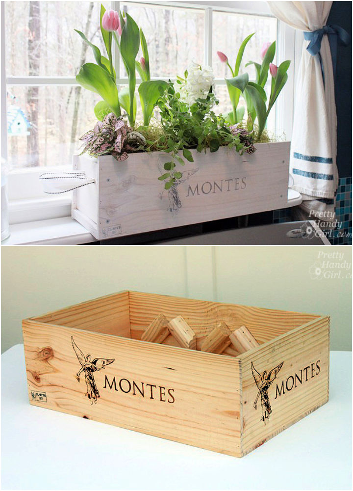 40 Wooden Crate Decorating Ideas - DIY Wood Crate Projects