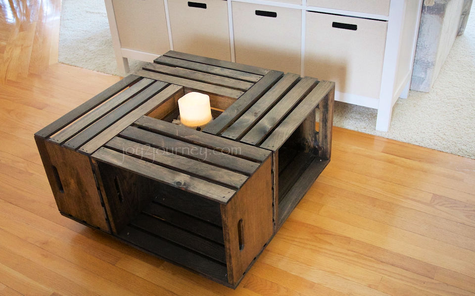 40 Wooden Crate Decorating Ideas - DIY Wood Crate Projects